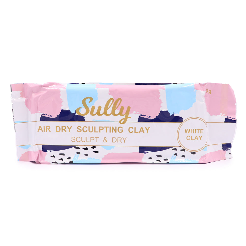 Sully Air Dry Sculpting Clay 500g - White | Cambrelle's