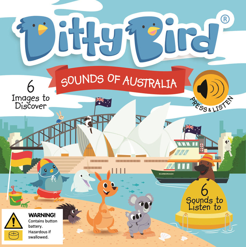 Ditty Bird Book - Sounds of Australia | Cambrelle's