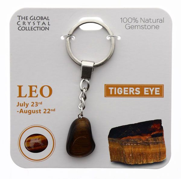 TSK - Gemstone Jewellery - Leo Keyring | Cambrelle's